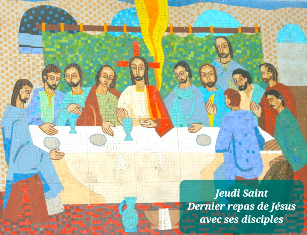 Jeudi Saint : le lavement des pieds et la Cène du Seigneur - Spiritains